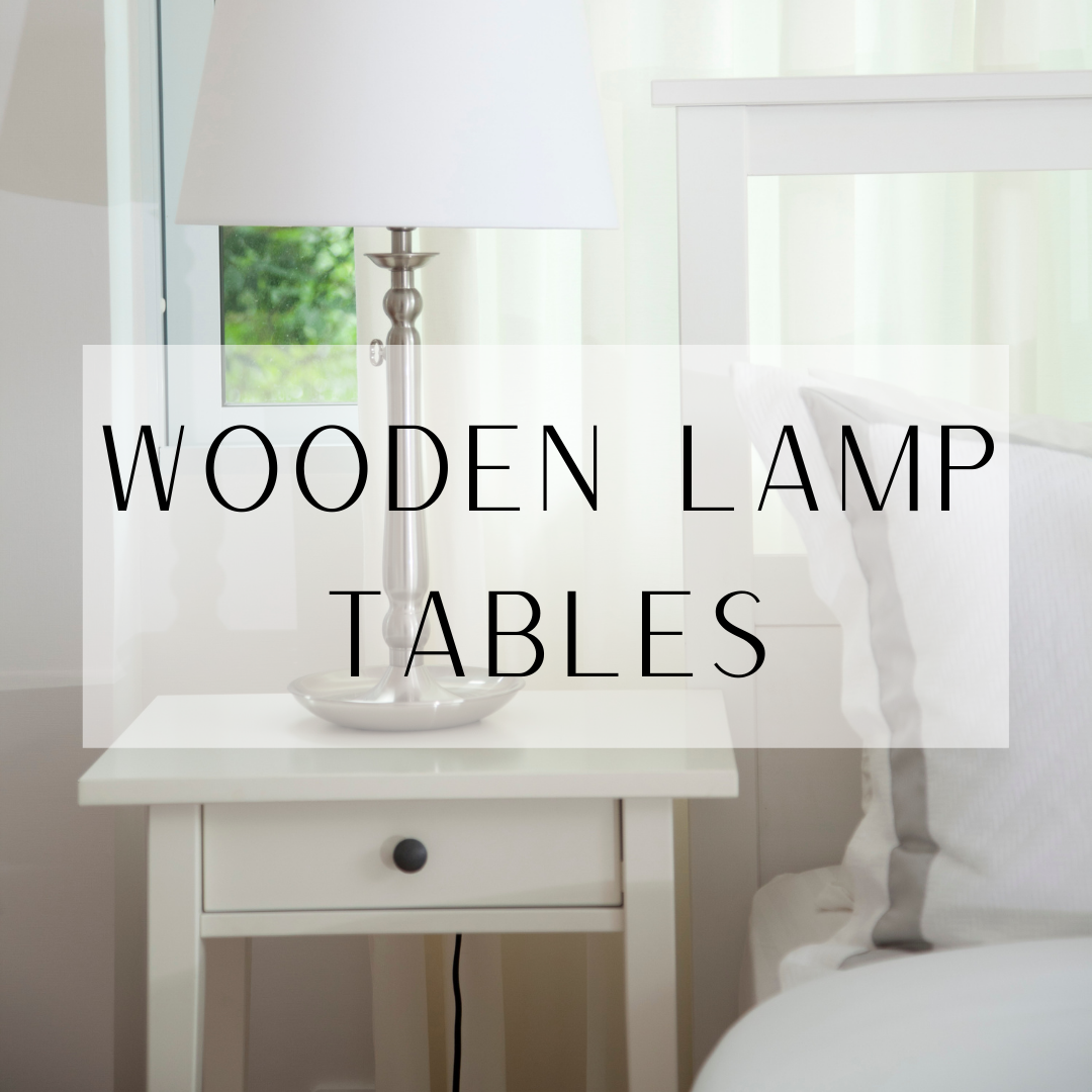 Wooden Lamp Tables | Beauty Tables - BeautyTables