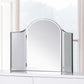 Canto Curved Dressing Table Mirror | Beauty Tables - BeautyTables