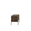 Abbey Rustic Industrial TV Unit | Beauty Tables - BeautyTables